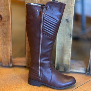 Yoki | Shoes | Womens Casual Knee High Boot Brown | Poshmark